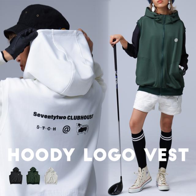 再入荷予定有!ANTIQUA GOLF×STCH ベスト レディース 送料無料・再入荷 (500)メール便可