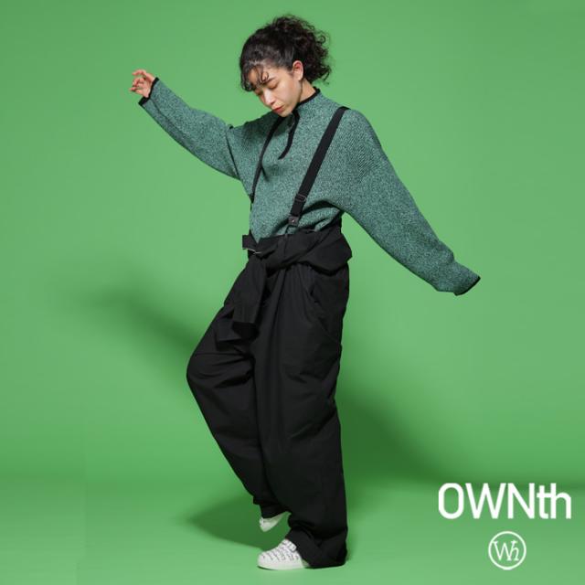 サスペンダー ジャンプスーツ レディース 綿100 送料無料・メール便不可 冬新作