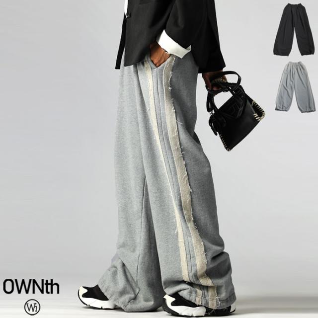 サイドライン 裏毛 スウェットパンツ レディース 綿 送料無料・メール便不可 冬新作