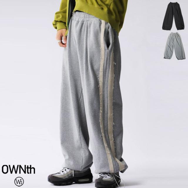 サイドライン 裏毛 スウェットパンツ メンズ 綿 送料無料・メール便不可 冬新作