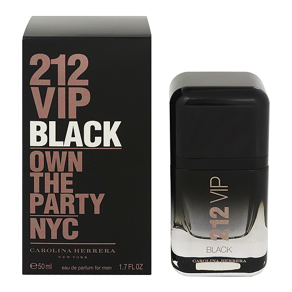 キャロライナヘレラ 香水 男性用 212 VIP メン ブラック (箱なし) EDP・SP 50ml 送料無料 212 VIP BLACK FOR MEN