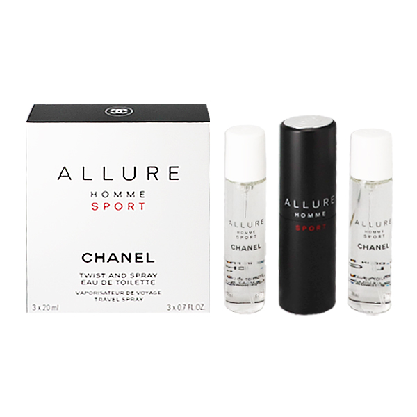シャネル 香水 男性用 アリュール オム スポーツ ツイスト (セット) 20ml×3 送料無料 CHANEL