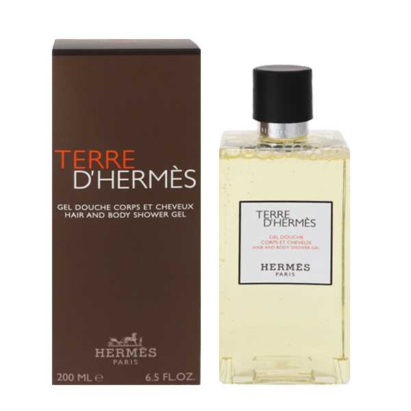 テール ドゥ エルメス ヘア＆ボディ シャワージェル 200ml TERRE D HERMES HAIR AND BODY SHOWER GEL