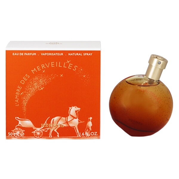 エルメス 香水 女性用 アンブル デ メルヴェイユ EDP・SP 50ml 送料無料 L’AMBRE DES MERVEILLES HERMES
