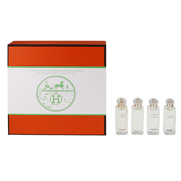 エルメス 香水 男性用・女性用 ガーデンシリーズフレグランス ミニチュアセット 7.5ml×4 JARDINS MINI SET HERMES