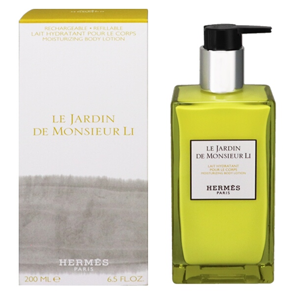 エルメス 李氏の庭 モイスチャライジング ボディローション 200ml LE JARDIN DE MONSIEUR LI MOISTURIZING BODY LOTION HERMES