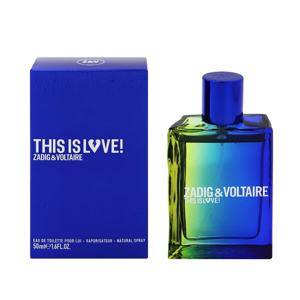 ザディグ エ ヴォルテール 香水 男性用 ディス イズ ラブ！ プールルイ EDT・SP 50ml THIS IS HIM！ POUR LUI ZADIG＆VOLTAIRE