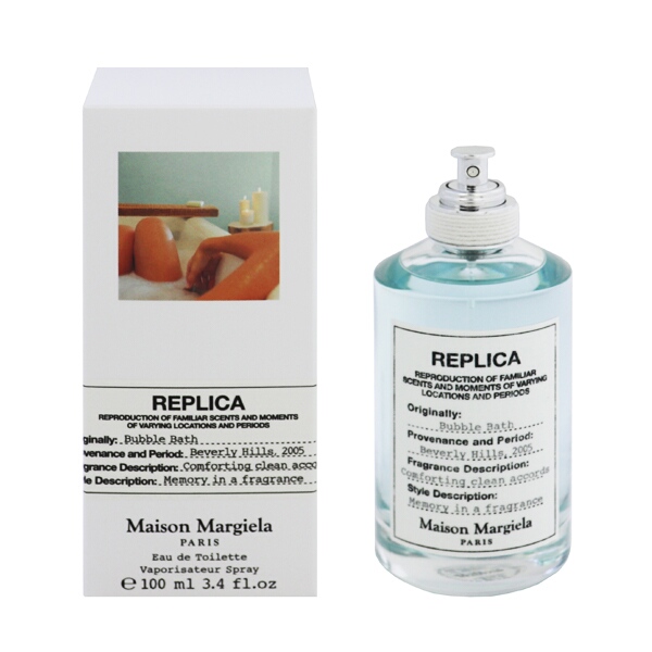 メゾン マルジェラ 香水 男性用・女性用 レプリカ バブルバス EDT・SP 100ml 送料無料 REPLICA BUBBLE BATH MAISON MARGIELA