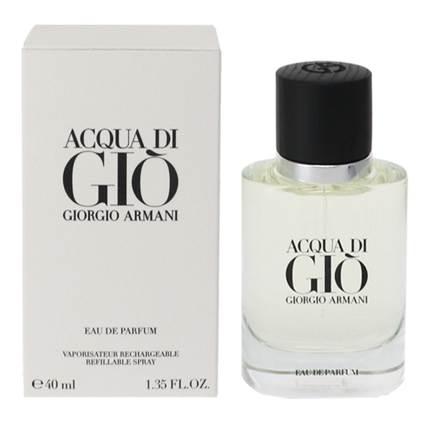 ジョルジオ アルマーニ 香水 男性用 アクア ディ ジオ オム (レフィラブル) EDP・SP 40ml 送料無料 GIORGIO ARMANI
