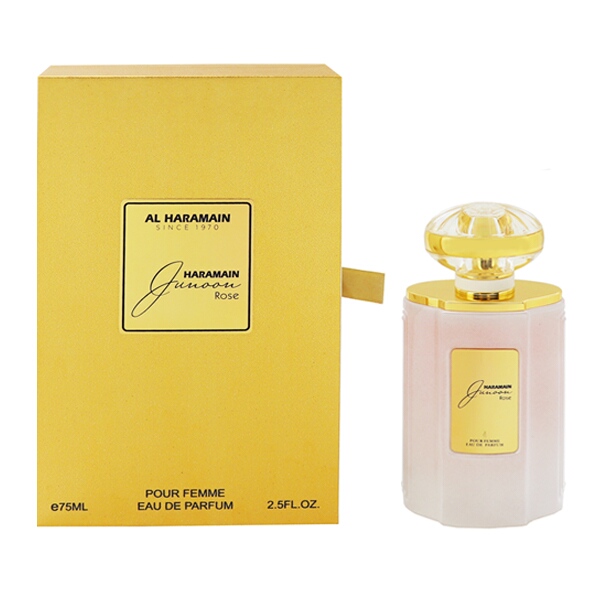 アル・ハラメイン 香水 女性用 ジュヌーン ローズ EDP・SP 75ml JUNOON ROSE AL HARAMAIN
