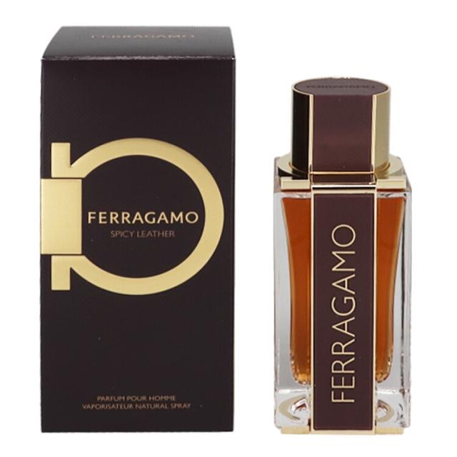フェラガモ 香水 男性用 スパイシーレザー P・SP 100ml SPICY LEATHER PARFUM SALVATORE FERRAGAMO