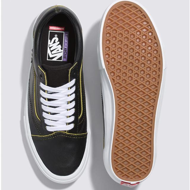 【日本未発売】バンズ スケート オールドスクール 26.5cm(US8.5) ブラック×ライム #VN0A5FCBGBK VANS Skate Old Skool