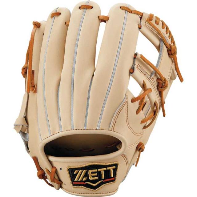 ゼット 軟式野球グラブ プロステイタス 二塁手 遊撃手用 LH(右投げ用) パステルブラウン×オークブラウン #BRGB30270-3236 ZETT