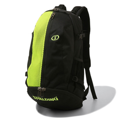 ケイジャー ブリーズ バックパック(ボール用ボトムポケット付) [カラー：ブラック×ライムグリーン] [サイズ：W35×H57×D32cm(32L)] #40-017LG