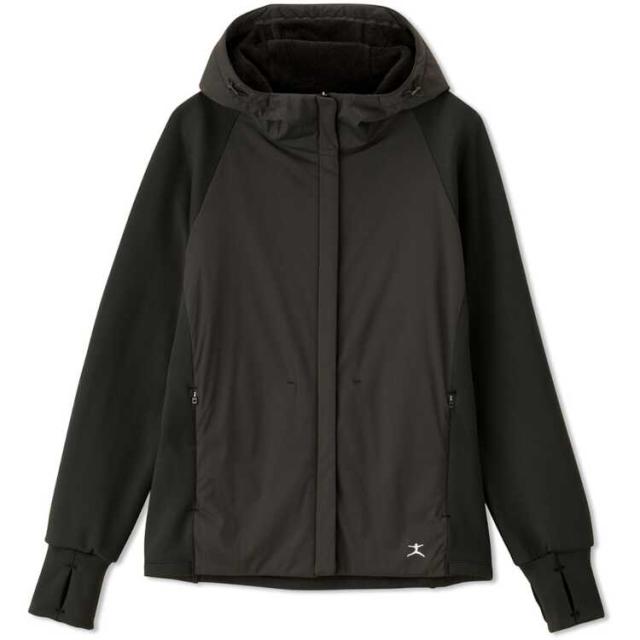 ダンスキン ハイブリッドモメンタムフーディ M ブラック #DA522300-K 送料無料 DANSKIN