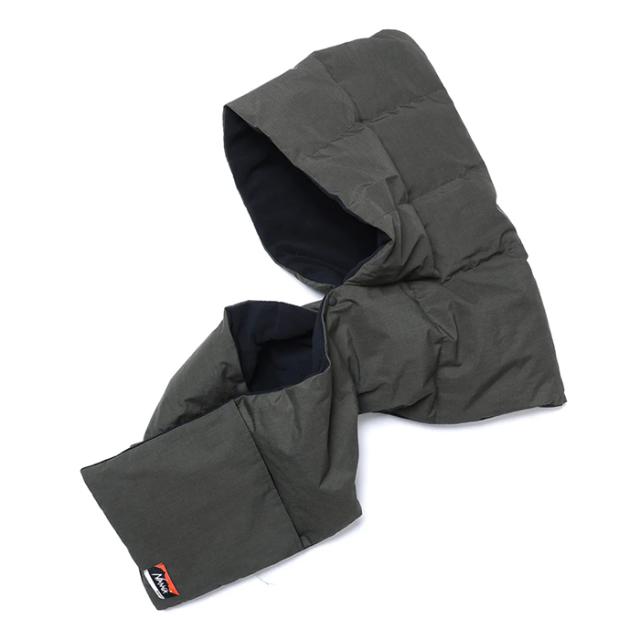 ナンガ×テンプラ ヒノック ダウン マフラー フリー カーキ #N0003083 送料無料 NANGA×TEMPRA HINOC DOWN MUFFLER(UNISEX)