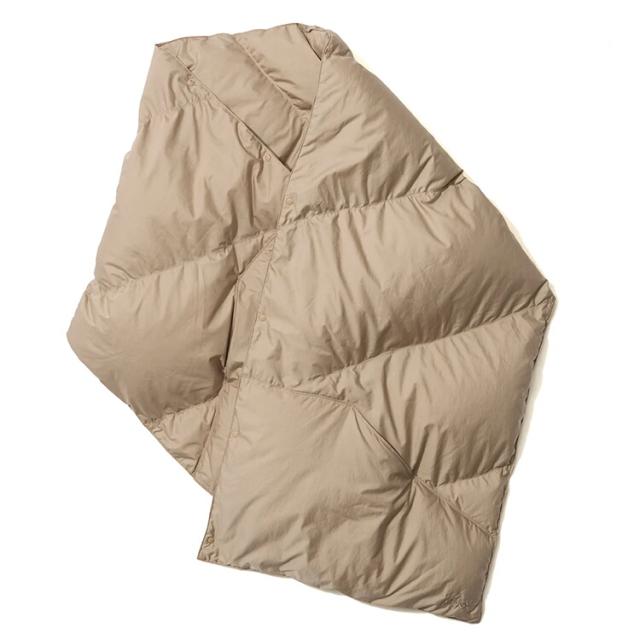 ナンガ ノーカラーダウンコート (ウィメンズ) モカ フリー #N0002384-MOCHA 送料無料 DOWN PONCHO MUFFLER(WOMEN) NANGA