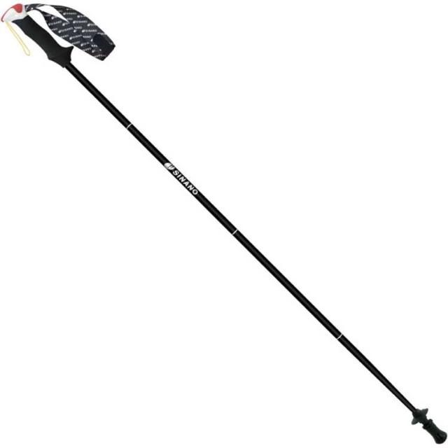 シナノ トレイルランニング用ポール トレランポール14.0 [使用サイズ：120cm(折りたたみ33cm) ブラック #550268 2本組 送料無料