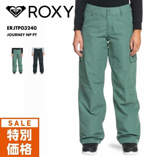 ROXY/ロキシー レディース スノーウェア パンツ JOURNEY NP PT 2023/24  スキー スノボ スノーボード バギーフィット ブーツゲイター 防寒  ERJTP03240