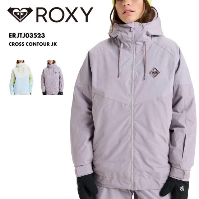 ROXY/ロキシー レディース スノージャケット CROSS CONTOUR JK 2025-26 ERJTJ03523 スノーウェア スノー スキー スノボ スノーボード スノボウェア スキーウェア ジャケット単品 防寒 ブランド 女性用