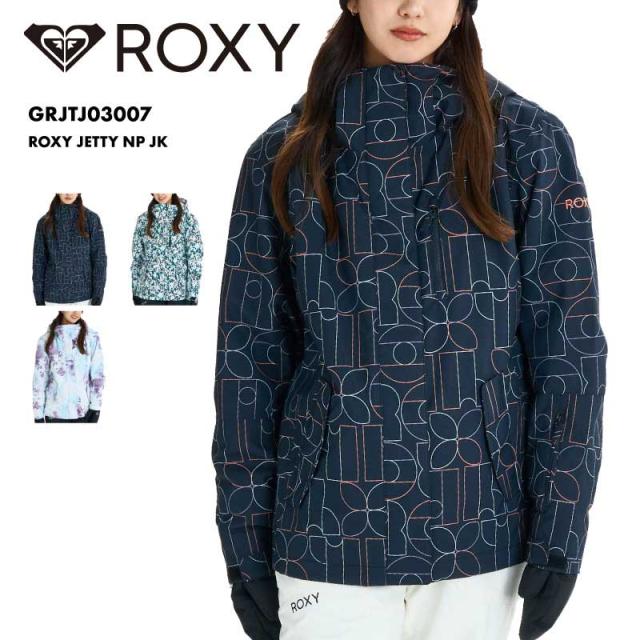 ROXY/ロキシー レディース スノージャケット ROXY JETTY NP JK 2025-26 GRJTJ03007 スノーウェア スノー スキー スノボ スノーボード スノボウェア スキーウェア ジャケット単品 防寒 ブランド 女性用