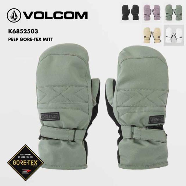 VOLCOM/ボルコム レディース GORE-TEX ミトングローブ PEEP MITT 2025  スノボ スノーボード スキー 手袋 ゴアテックス 防寒  K6852503