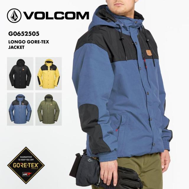 VOLCOM/ボルコム メンズ GORE-TEX スノージャケット LONGO GORE-TEX JACKET 2025  スノーボード スキー 防寒 スノボウェア スキーウェア  G0652505 SALE12