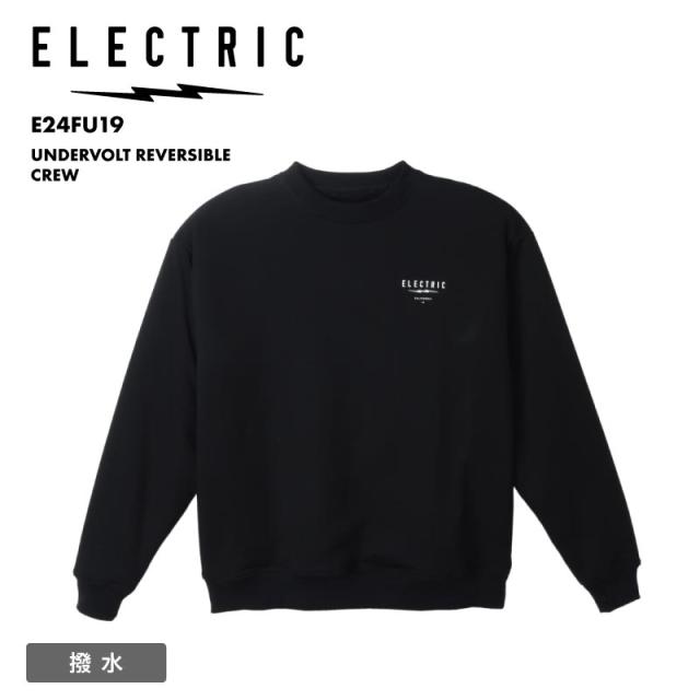 ELECTRIC/エレクトリック メンズ 撥水 トレーナー UNDERVOLT REVERSIBLE CREW 2024FALL/WINTER E24FU19