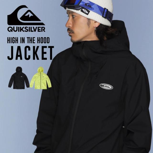 QUIKSILVER/クイックシルバー メンズ スノージャケット HIGH IN THE HOOD JK 2024-25  EQYTJ03452
