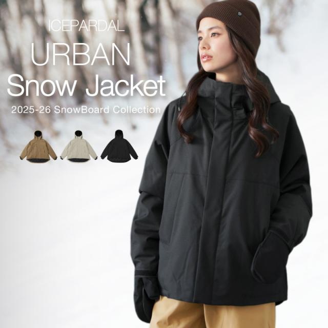 ≪25-26新作≫ スノーボードウェア レディース ジャケット単品 アウター スノボウェア ボードウェア スノーウェア スキー スノボ女子 きれいめ かわいい おしゃれ スタイルアップ 通勤 通学  ICEPARDAL/アイスパーダル IALOJ-001