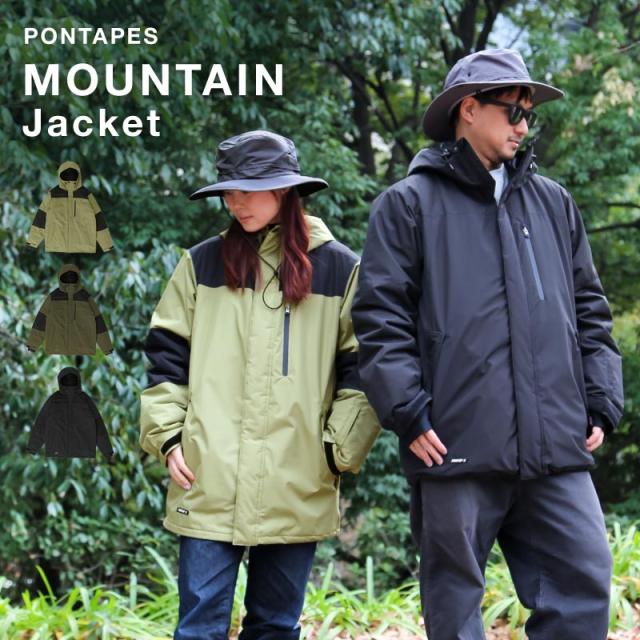 アウトドアウェア アウター スノーボードウェア スキーウェア メンズ レディース ジャケット 単品 保温 中綿 撥水 防寒 POJ-383_OD