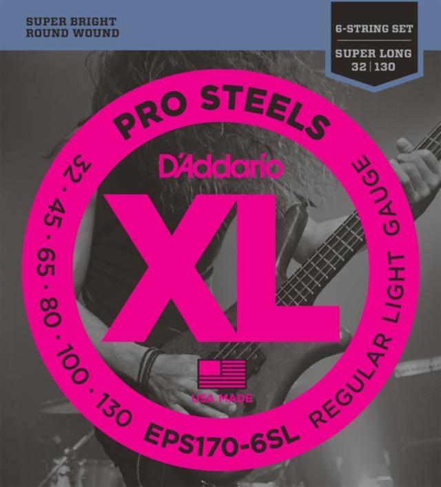 ダダリオ D’Addario EPS170-6SL 6-String Super Long 032-130 6弦ベース用 ベース弦の通販はau ...