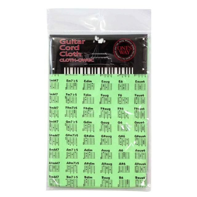 ONE’S WAY GUITAR CODE CLOTH CLOTH-OWGC GRN ギターコード クロスの通販はau PAY マーケット - chuya-online | au PAY ...