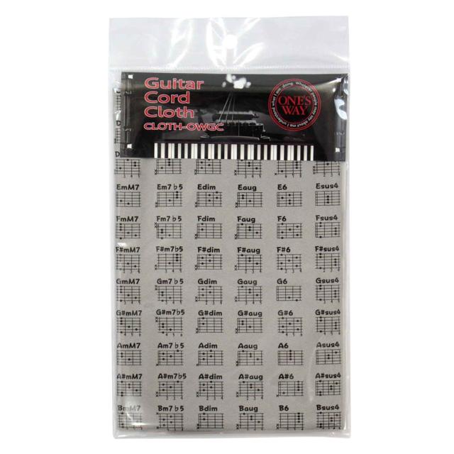 ONE’S WAY GUITAR CODE CLOTH CLOTH-OWGC GRY ギターコード クロスの通販はau PAY マーケット ...
