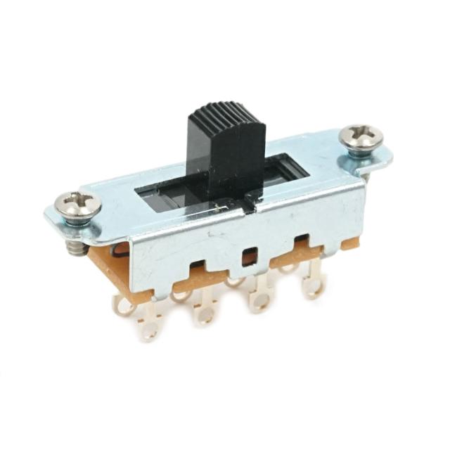 Montreux SWITCHCRAFT MG switch ON-OFF-ON Black No.1580 ムスタング用スライドスイッチ ...