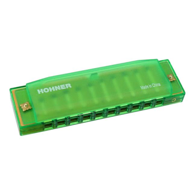 ホーナー ハーモニカ 初心者向け HOHNER TRANSLUCENT HARP GN プラスチックハーモニカの通販はau PAY マーケット ...