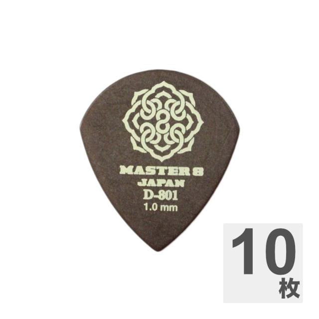 MASTER 8 JAPAN D801-JZ100 D-801 JAZZ III TYPE 1.0mm ピック×10枚の通販はau PAY ...