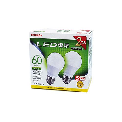 東芝(TOSHIBA) LDA7N-G/K60V1P LED電球(昼白色) E26口金 60W形相当 810lmの通販はau PAY マーケット - イーベスト | au PAY マーケット ...