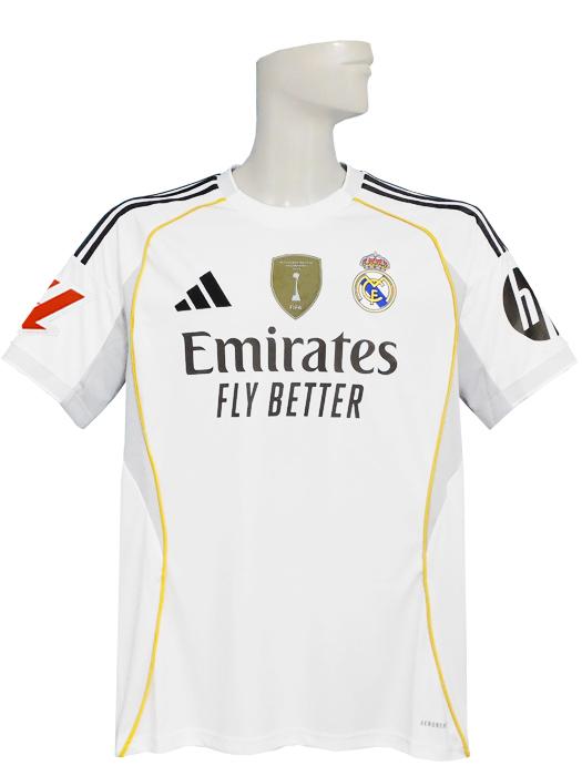 (アディダス) adidas/25/26レアルマドリード/ホーム/半袖/ブラヒム・ディアス/ラリーガ+ICC2024優勝パッチ付/KRN60-JJ1931