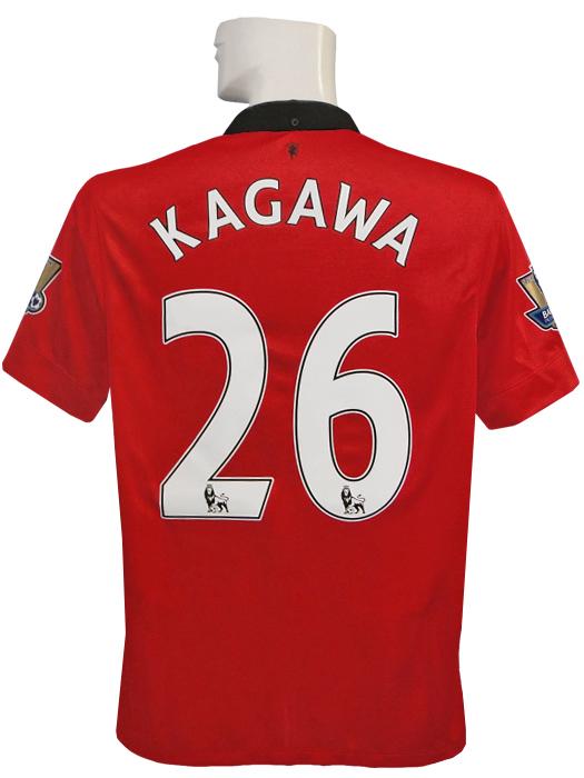 (ナイキ) NIKE/13/14マンチェスターユナイテッド/ホーム/半袖/香川/プレミアチャンピオンバッジ付/532837-624