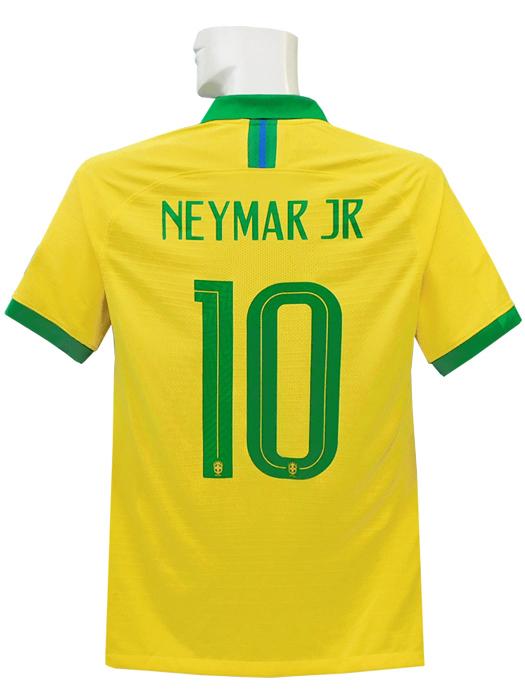 (ナイキ) NIKE/19/20ブラジル代表/オーセンティック/ホーム/半袖/ネイマール/コパアメリカバッジ付/AJ5007-750