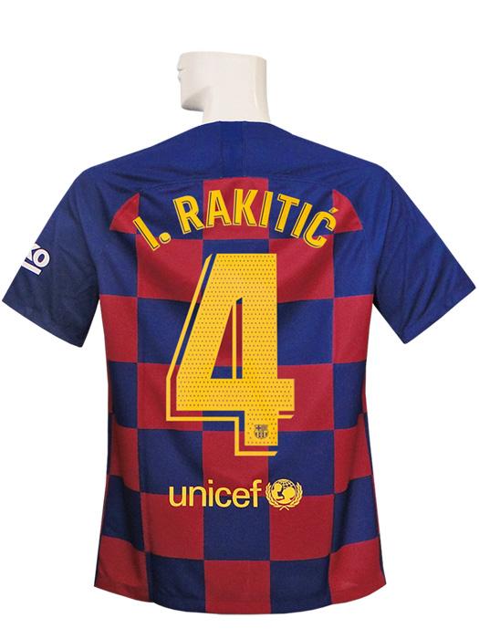 (ナイキ) NIKE/19/20バルセロナ/ホーム/半袖/ラキティッチ/LFP優勝バッジ/AJ5532-456