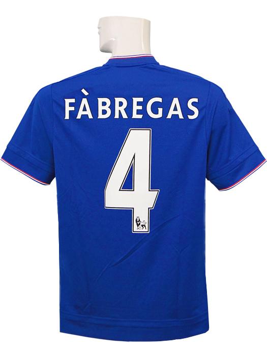 (アディダス) adidas/15/16チェルシー/ホーム/半袖/ファブレガス/プレミアリーグチャンピオンバッジ付/BCE41-AH5104