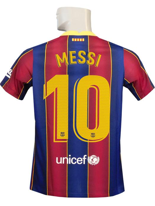 (ナイキ) NIKE/20/21バルセロナ/ホーム/半袖/メッシ/ジュニア用/CD4500-456