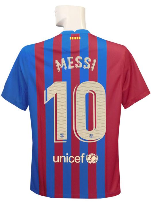 (ナイキ) NIKE/21/22バルセロナ/チャンピオンズリーグ/ホーム/半袖/メッシ/CL+FOUNDATIONバッジ付き/CV7891-428