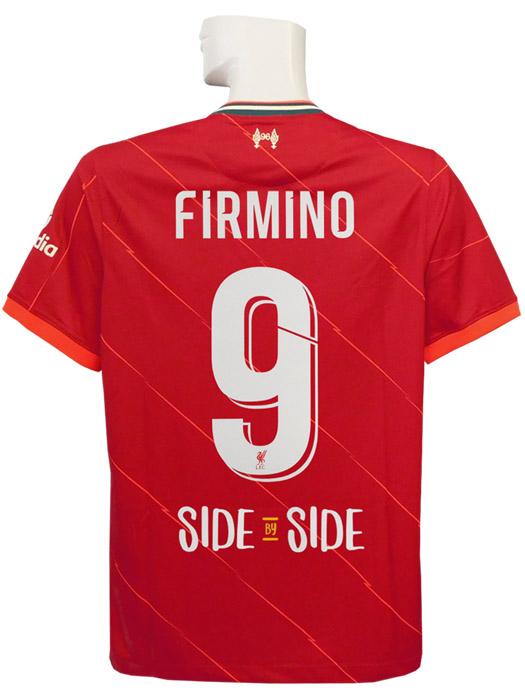 (ナイキ)NIKE/21/22リバプール/チャンピオンズリーグ/ホーム/半袖/フィルミーノ/CL+FOUNDATIONバッジ+SIDE BY SIDE/DB2560-688