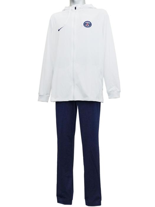 (ナイキ) NIKE/22/23パリサンジェルマン/DRI-FIT Strike ストライク フード付きトラックスーツ/ホワイトXネイビー/DJ8483-101