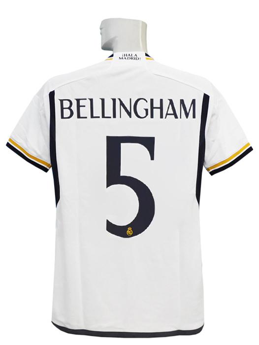 (アディダス) adidas/23/24レアルマドリード/ホーム/半袖/ジュニア用/ベリンガム/ラリーガ+HPパッチ付/#160/DJH69-IB0011