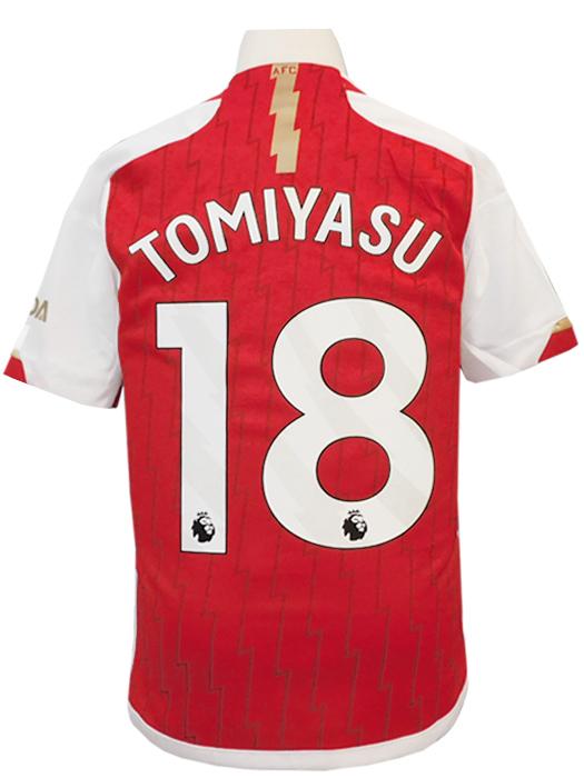 (アディダス) adidas/23/24アーセナル/ホーム/半袖/冨安/プレミアリーグバッジ付/ジュニア用/DLP50-HZ2133