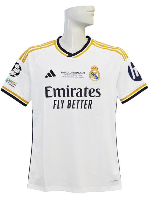 (アディダス) adidas/23/24レアルマドリード/ホーム/半袖/MD+HP+CL+FOUNDATION付/UCL決勝戦仕様